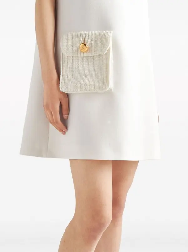 Prada Natté Mini Dress