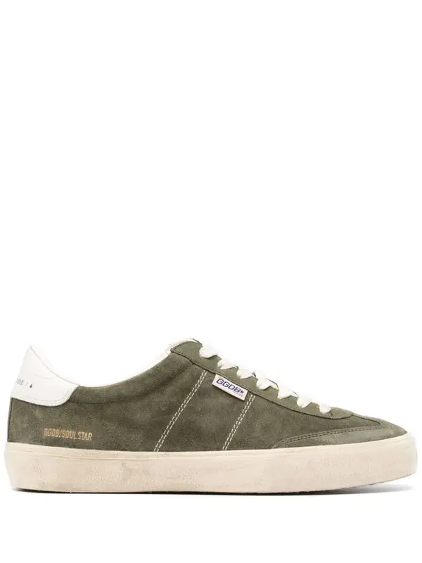 GOLDEN GOOSE Soul Star Low-top Sneakers - Green
