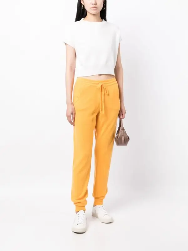 TEDDY CASHMERE Milano Track Pants - Orange