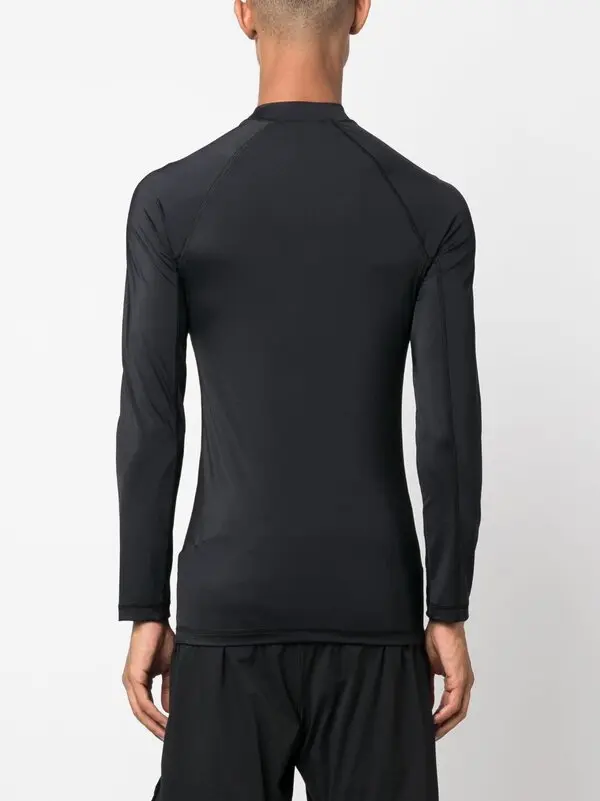 Balmain Logo-print Long-sleeve T-shirt - Black