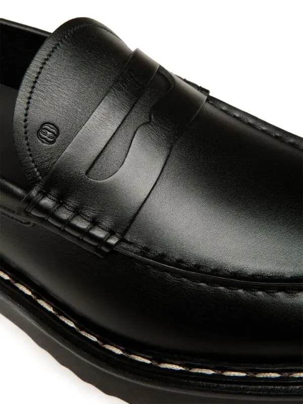 Bally Necko Leather Penny Loafers