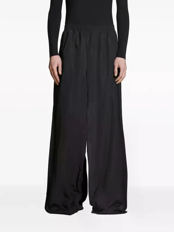 Balenciaga Drawstring-waist Wide-leg Trousers