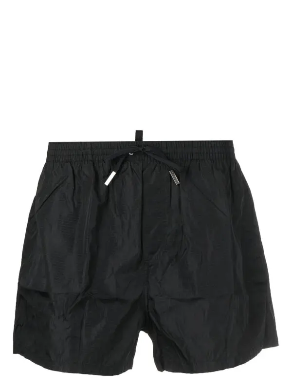 Dsquared2 Logo-print Swim Shorts - Black
