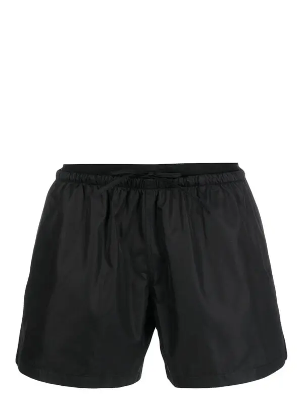 Off-White Plain Swimming Shorts - Black