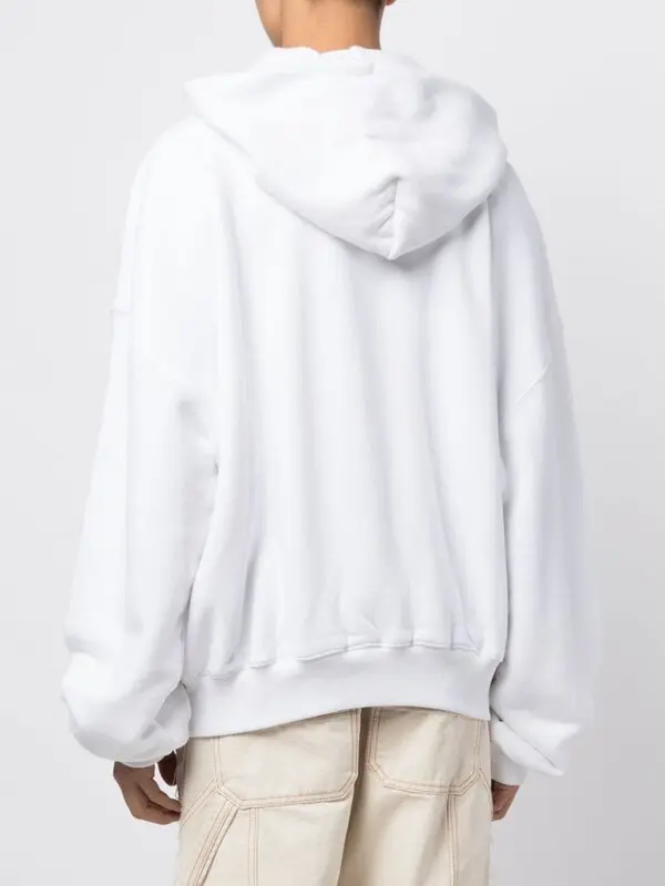 Off-White Logo-print Drawstring Hoodie