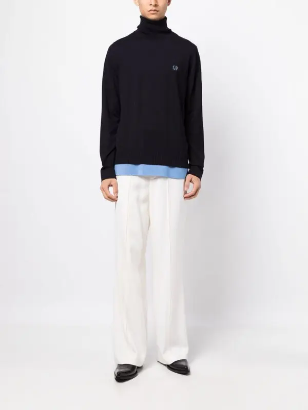 Off-White Embroidered-logo Long-sleeve Sweatshirt