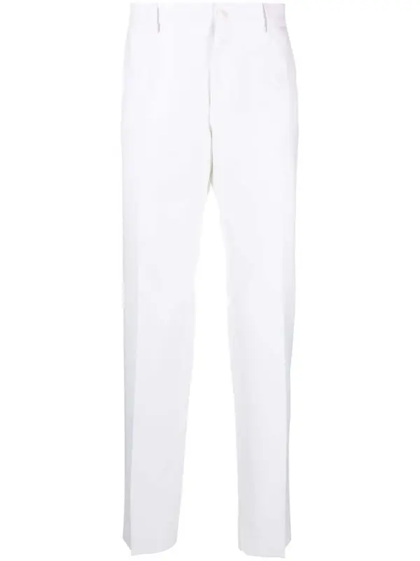 Philipp Plein Twill Wool Long Trousers With Lord Fit