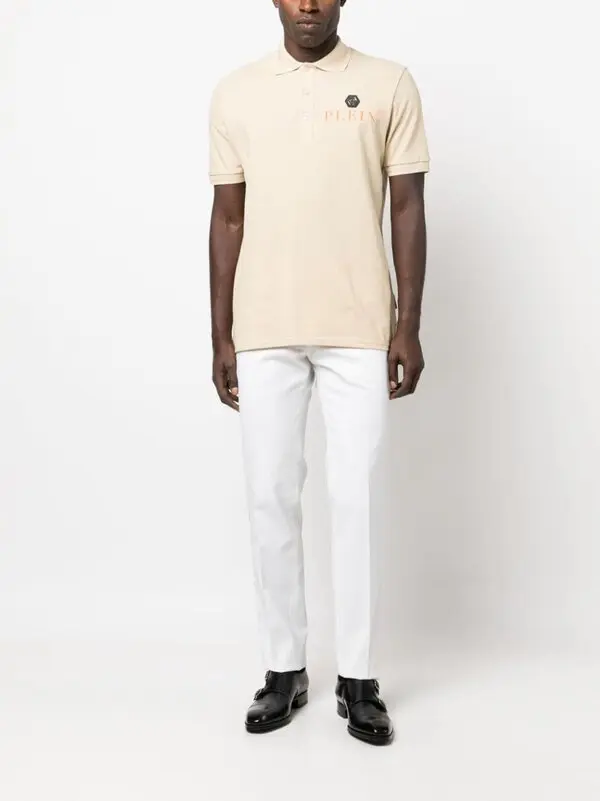 Philipp Plein Twill Wool Long Trousers With Lord Fit