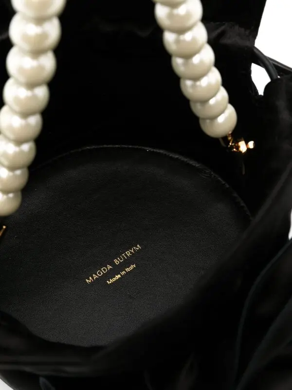 Magda Butrym Flower Bag With Pearl Handle