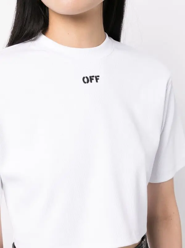 Off-White Logo-print Short-sleeve T-shirt