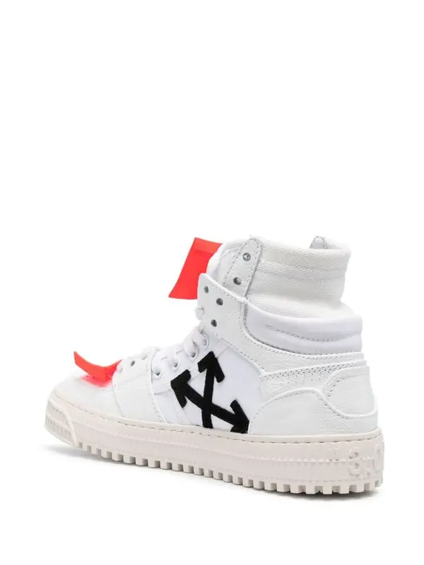 Off-White 3.0 Off Court Leather Sneakers