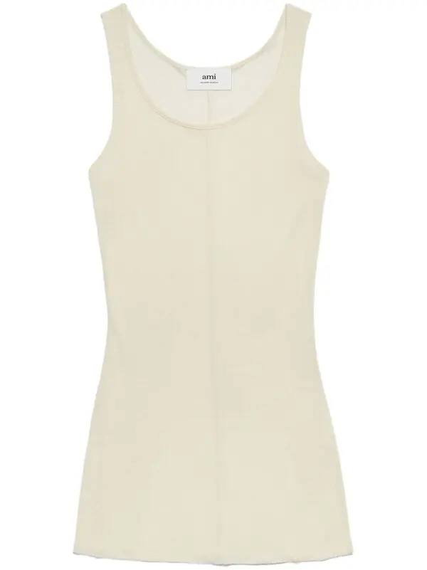 AMI Paris Sleeveless Tank Top