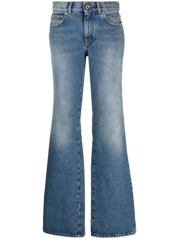 Off-White Low-rise Flared Jeans