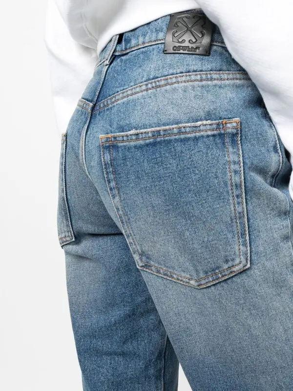 Off-White Low-rise Flared Jeans