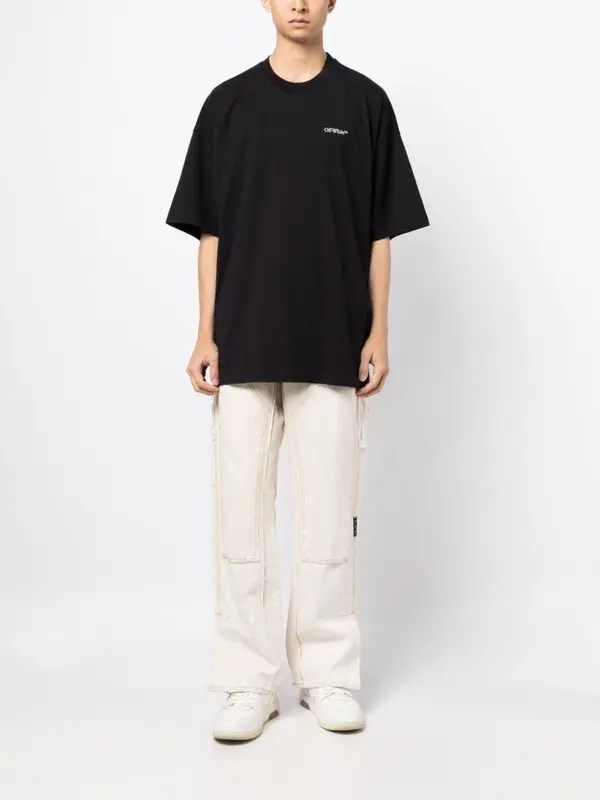 Off-White Logo-print Short-sleeve T-shirt