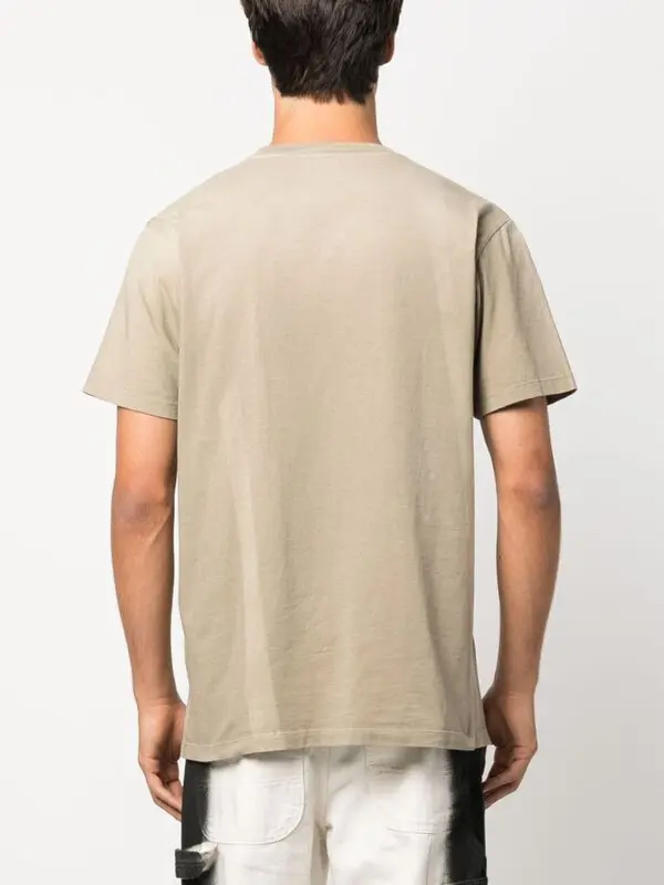 Off-White Logo-patch Cotton T-shirt