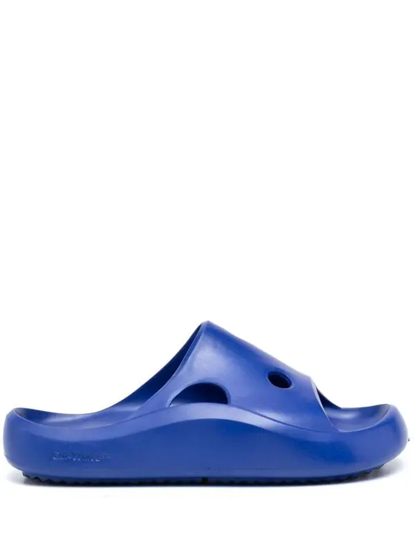 Off-White Meteor Cut-out Slides - Blue