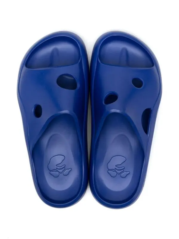 Off-White Meteor Cut-out Slides - Blue