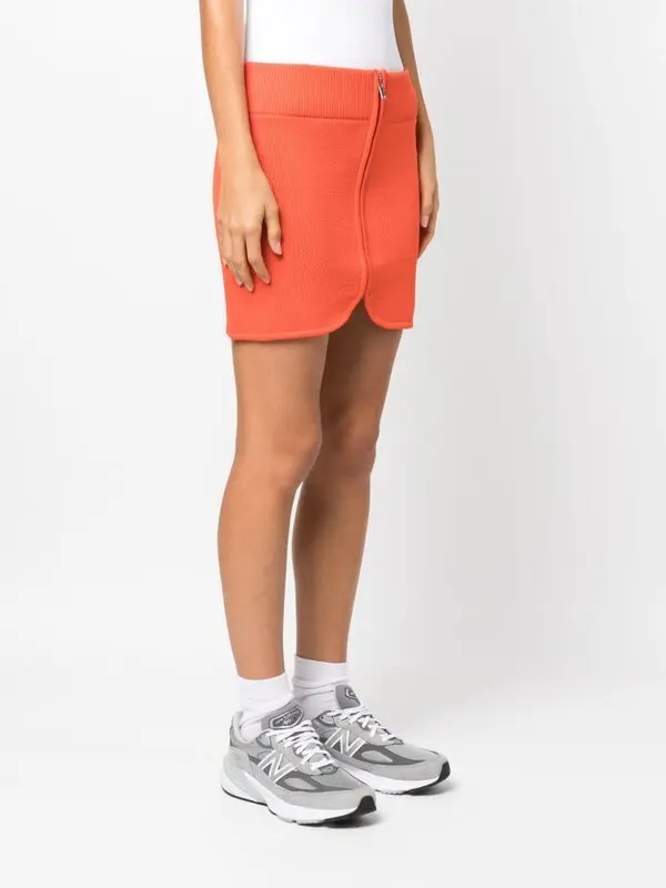 MARANT ETOILE Olgane Ribbed Miniskirt