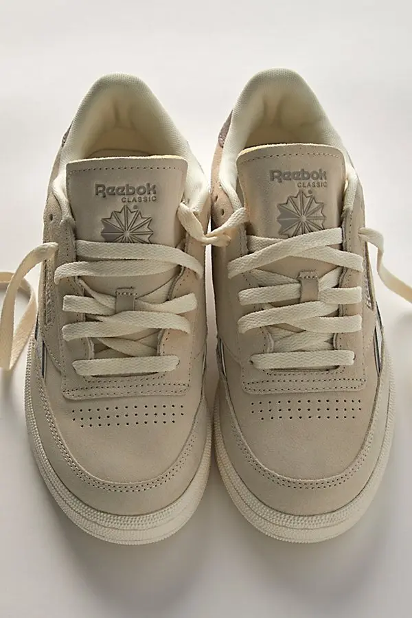 REEBOK Club C Revenge Suede Sneakers - Beige