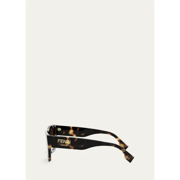 Fendi Roma Rectangle Sunglasses