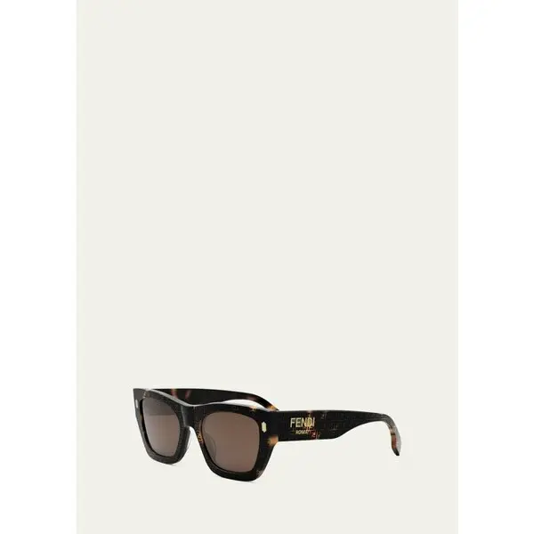 Fendi Roma Rectangle Sunglasses