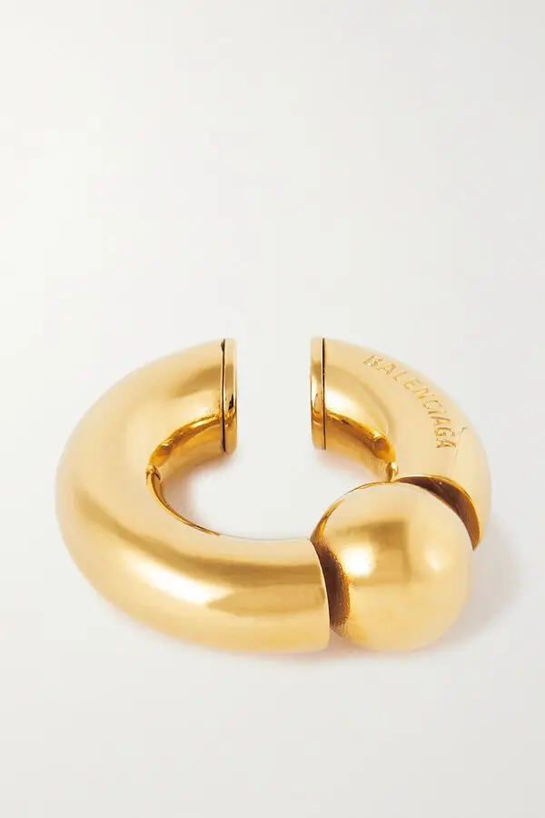 Balenciaga Tone Ear Cuff - Gold