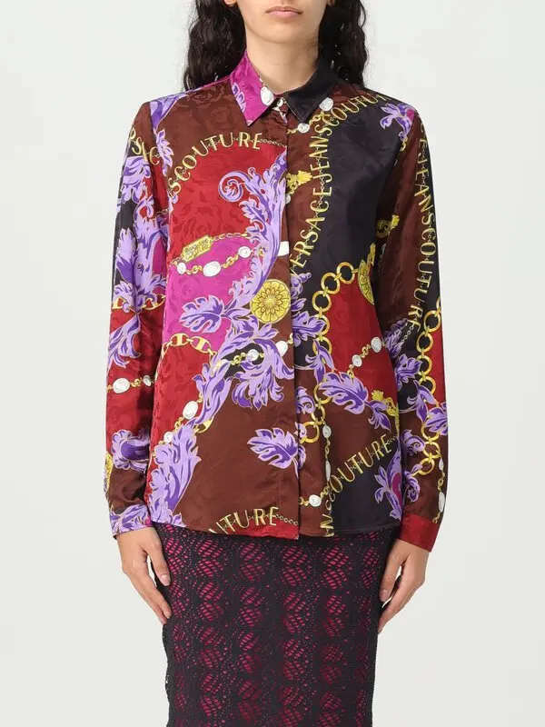 Versace Shirt In Viscose