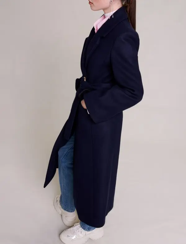 Maje Wool Long Coat