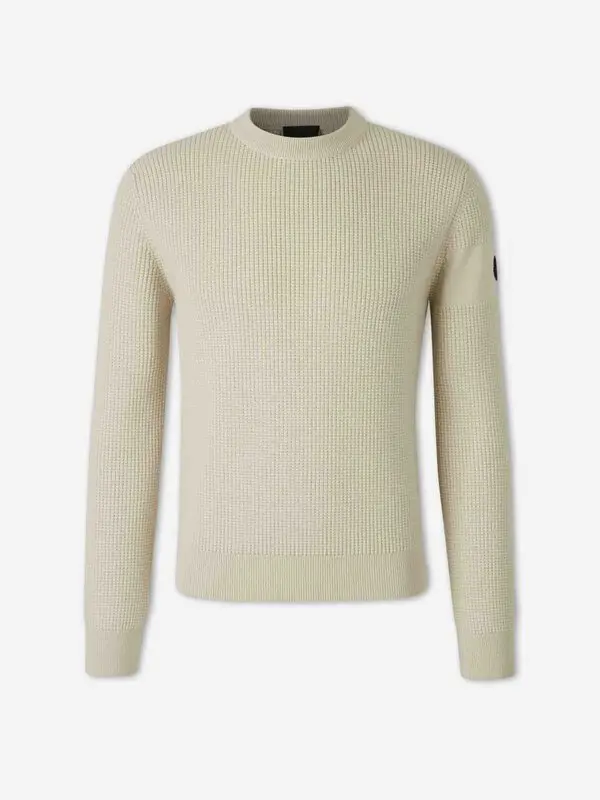 Moncler Crew Neck Sweater - Beige