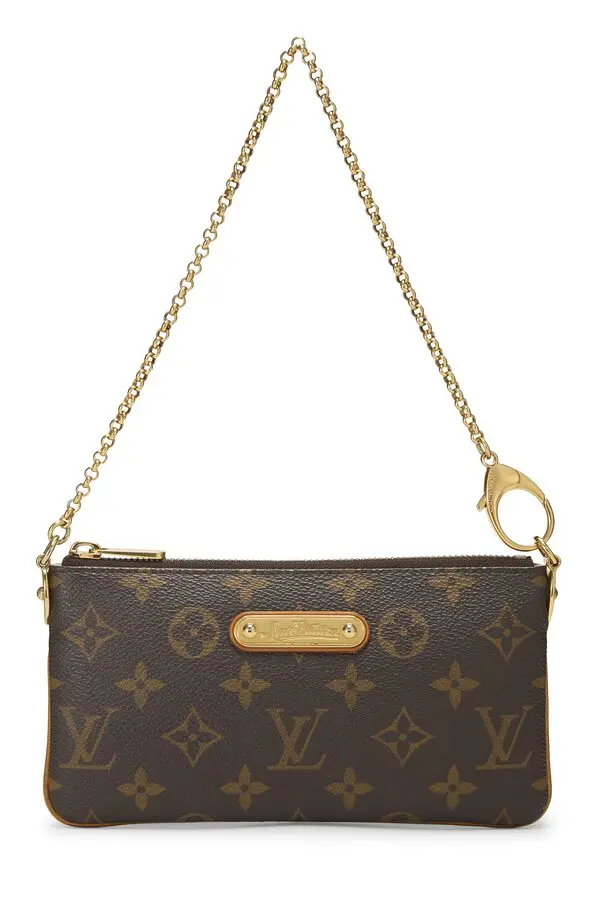 LOUIS VUITTON Monogram Canvas Pochette Milla