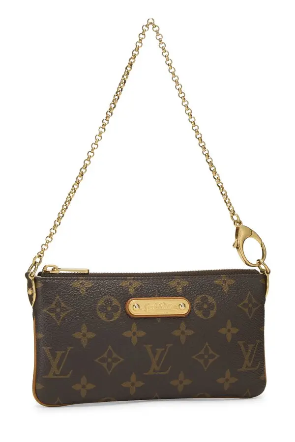 LOUIS VUITTON Monogram Canvas Pochette Milla