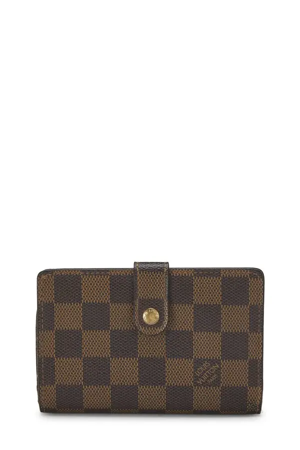 LOUIS VUITTON Damier Ebene Porte-monnaie Viennois Wallet
