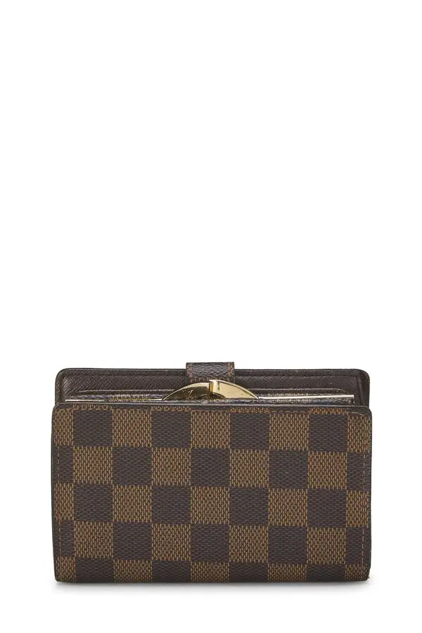 LOUIS VUITTON Damier Ebene Porte-monnaie Viennois Wallet