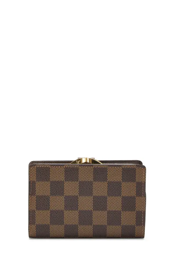 LOUIS VUITTON Damier Ebene Porte-monnaie Viennois Wallet