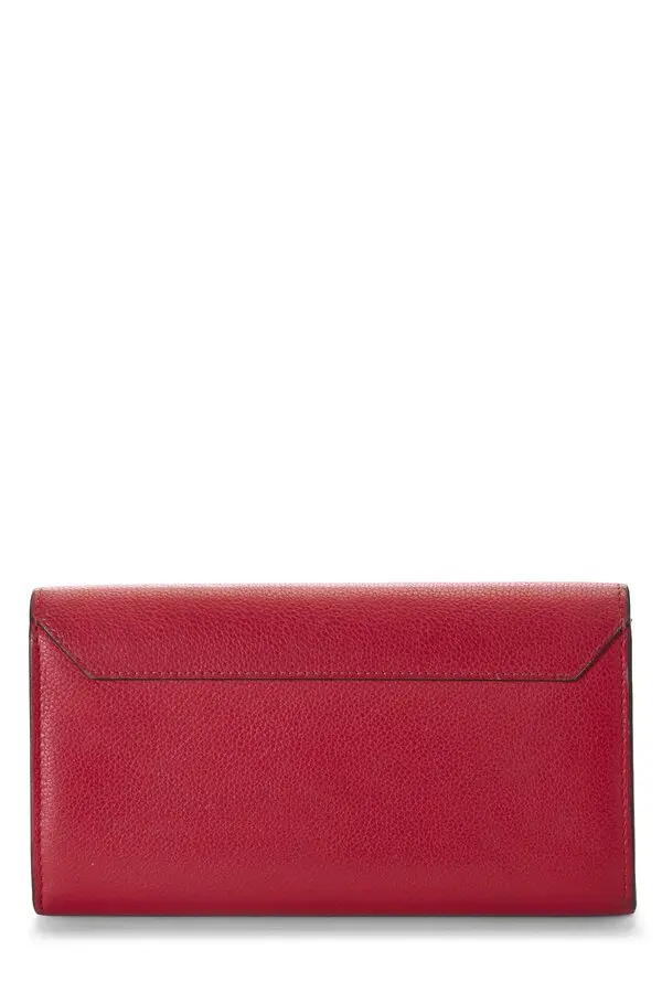 LOUIS VUITTON Calfskin Lock Me Ii Wallet