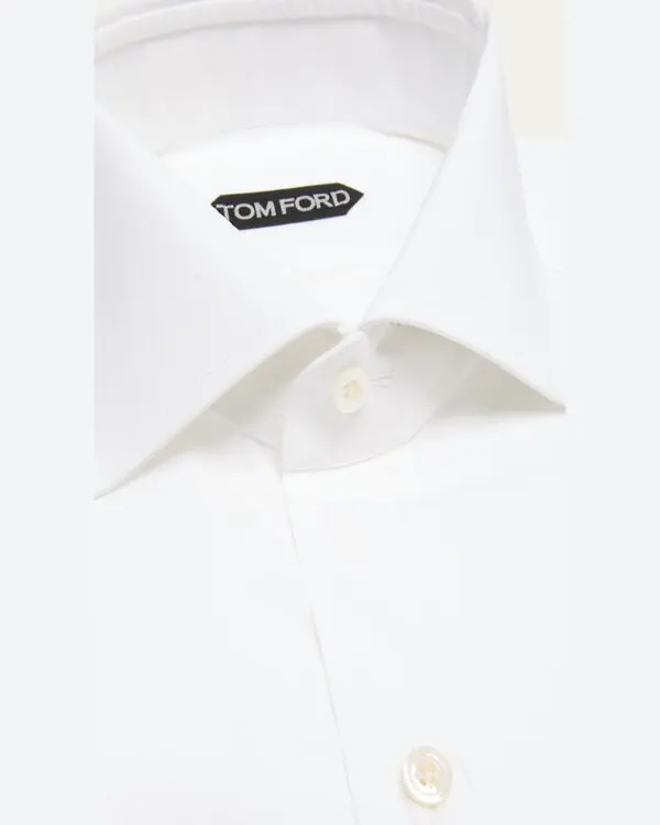 TOM FORD Slim Fit Cotton Dress Shirt