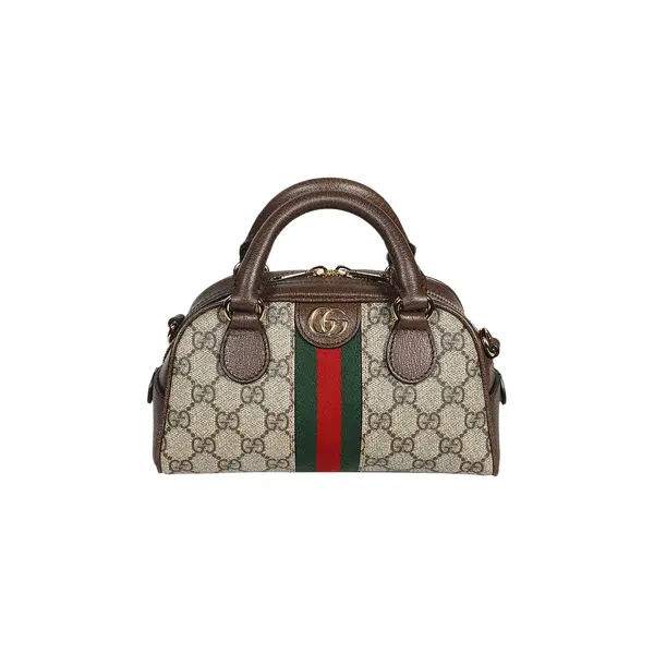 Gucci Ophidia Gg Mini Top Handle Bag - Tan