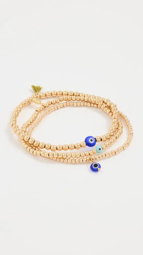 Shashi Lapis Azui Bracelet Set