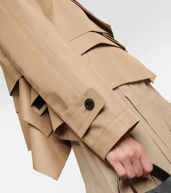 sacai 新品タグ付き Cotton Gabardine Blouson sacai Cotton Gabardine x Nylon Twill Blouson – mou by ACROPOLIS