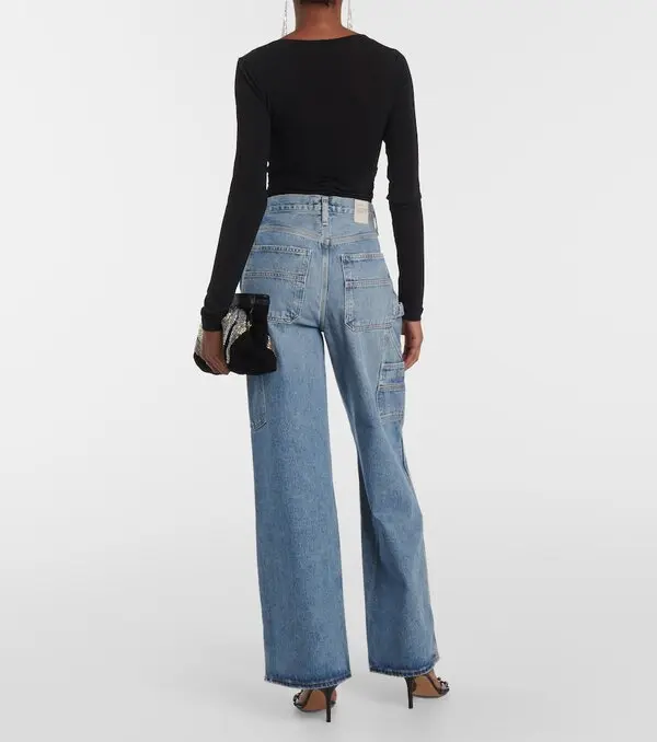 AGOLDE Magda Wide-leg Jeans