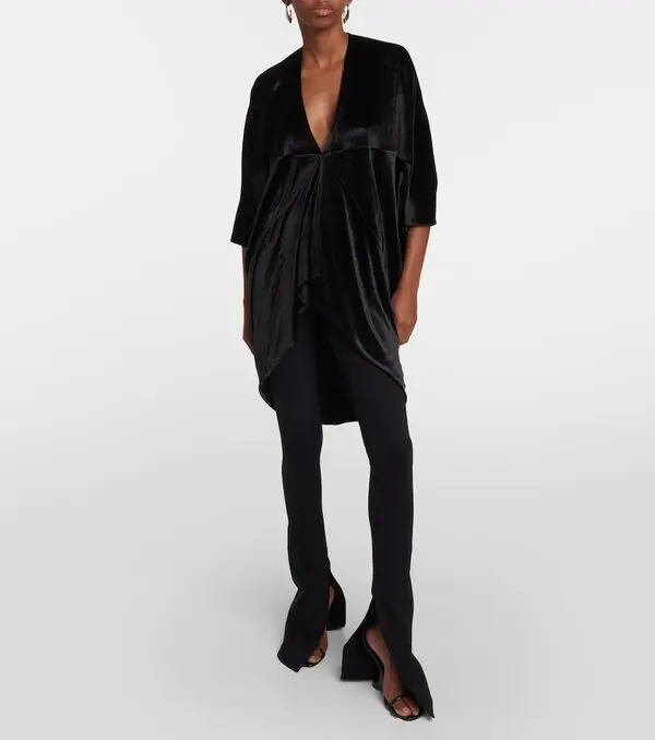 Rick Owens Oversized Draped Top