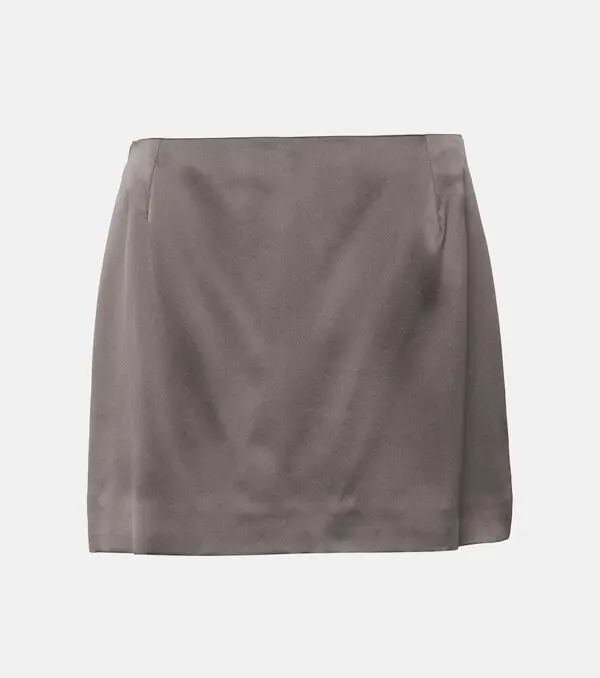 PETER DO Silk Charmeuse Miniskirt
