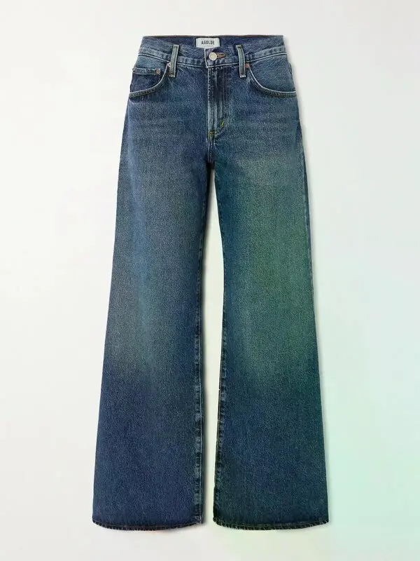 AGOLDE - AGOLDE Clara Baggy Wide-Leg Organic Jeans