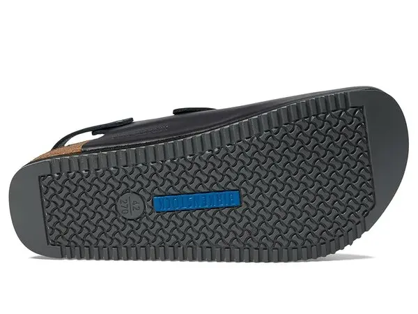 BIRKENSTOCK Tokyo Super Grip Leather Clogs - Black
