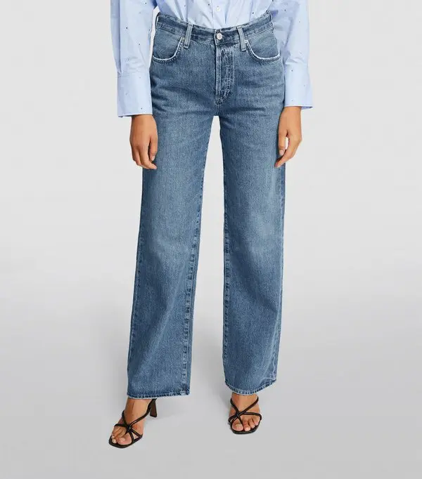Citizens Of Humanity Annina High-rise Wide-leg Jeans