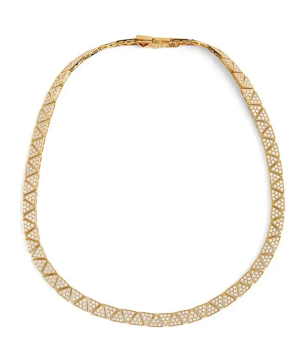 ANITA KO Cleo Diamond Choker - Gold