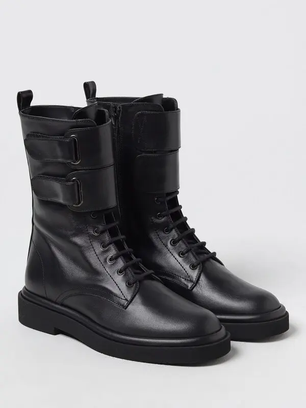 PALOMA BARCELO Lace-up Combat Boots