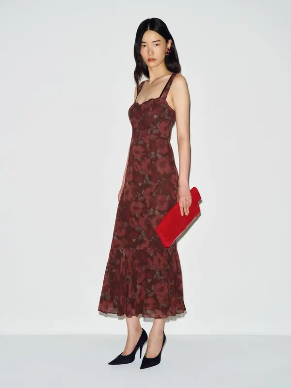 REFORMATION Irisa Dress - Red