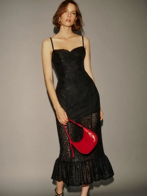 REFORMATION Lace Canice Dress